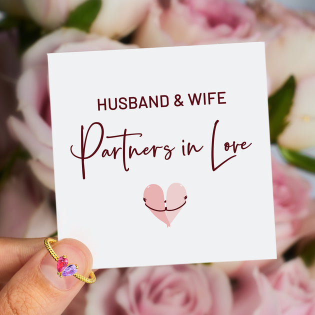 Partners In Love Heart Ring