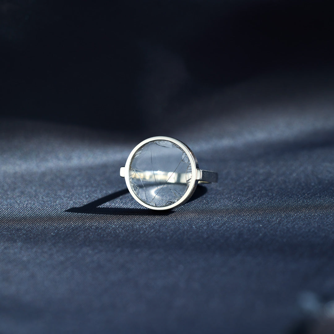 Shattered Glass Ceiling Ring