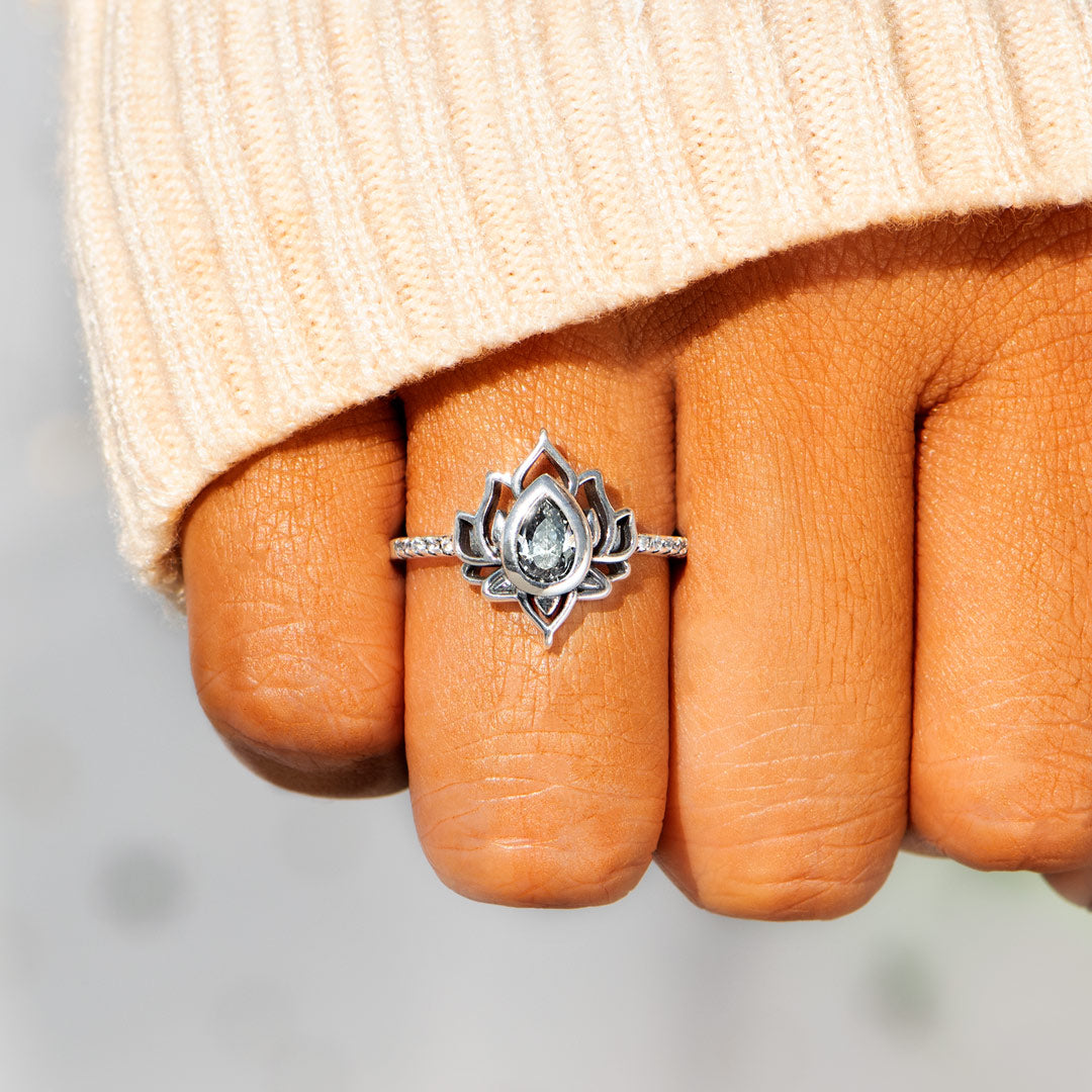 Lotus Flower Ring | Story Jewellery