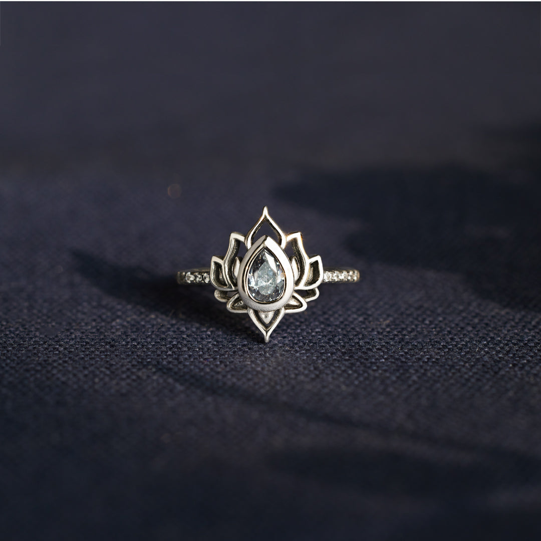 Lotus Flower Ring | Story Jewellery