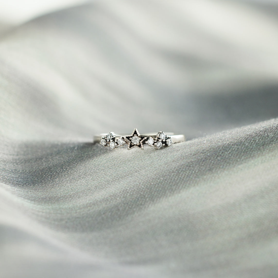 Star Cluster Promise Ring | Story Jewellery