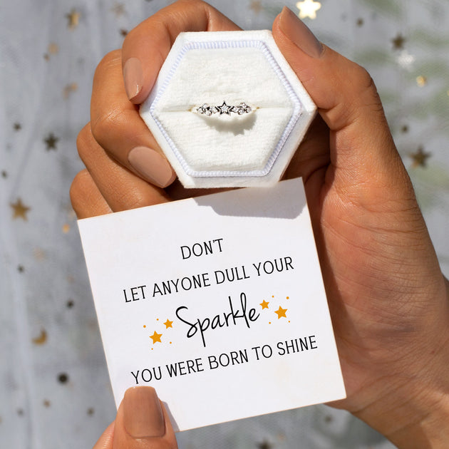 Star Cluster Promise Ring | Story Jewellery