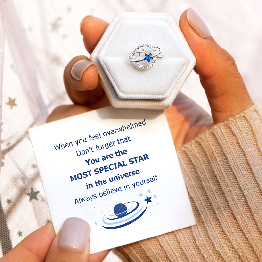 Planet & Stars Ring - Most Special Star
